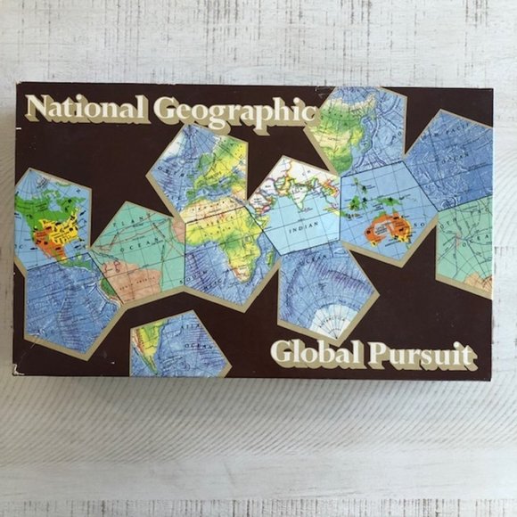 National Geographic | Games | Vintage 987 National Geographic Global ...